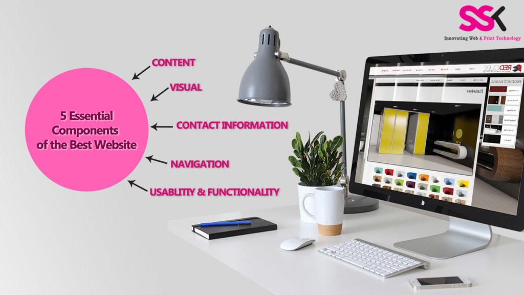 5 Essential components of the Best website | SSK Web Technologies | Blog